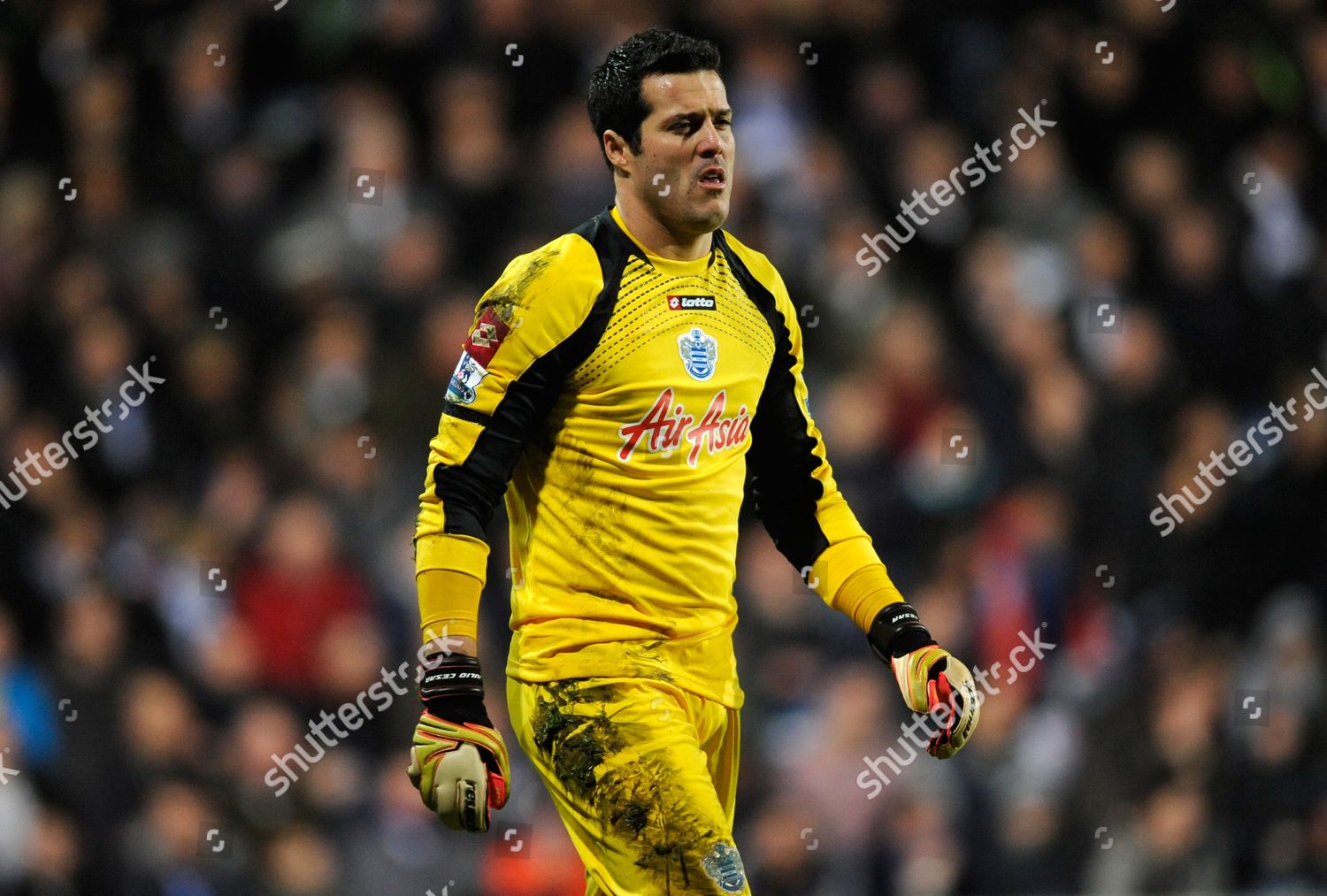 Qpr Goalkeeper Julio Cesar United Kingdom Editorial Stock Photo - Stock ...
