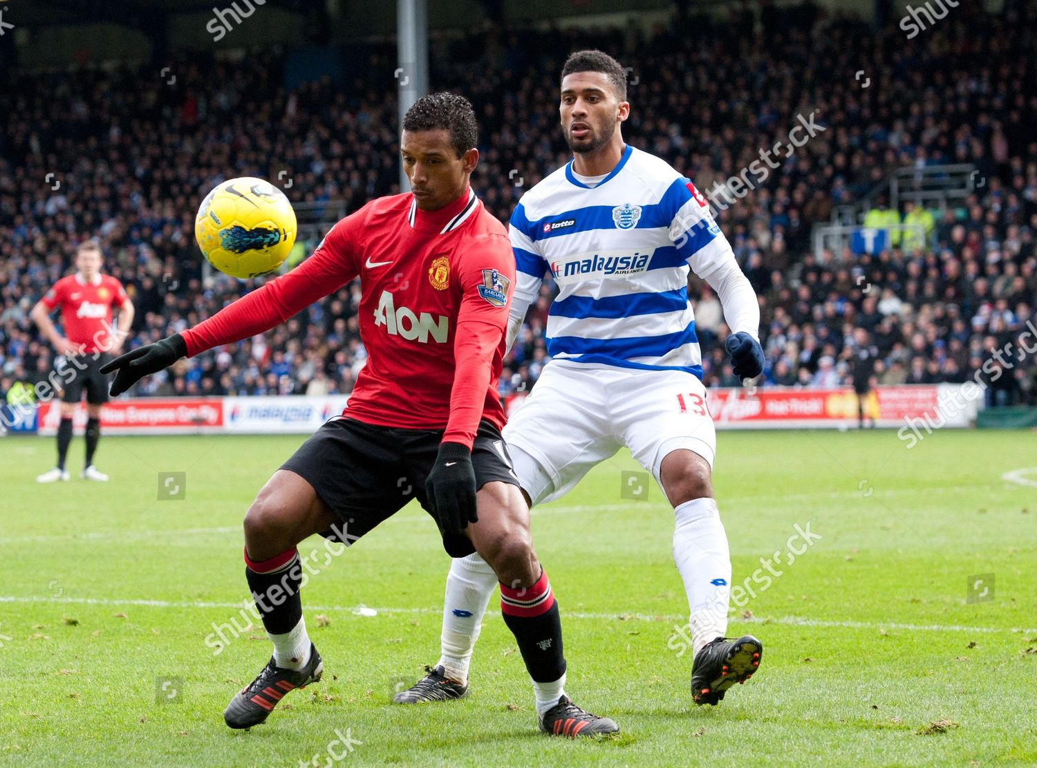 Nani Manchester United Armand Traore Qpr Editorial Stock Photo - Stock ...