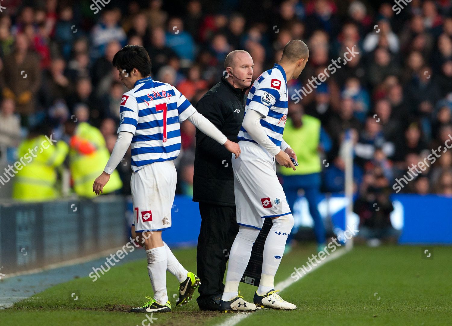 Bobby Zamora Qpr Replaces Jisung Park Editorial Stock Photo - Stock ...