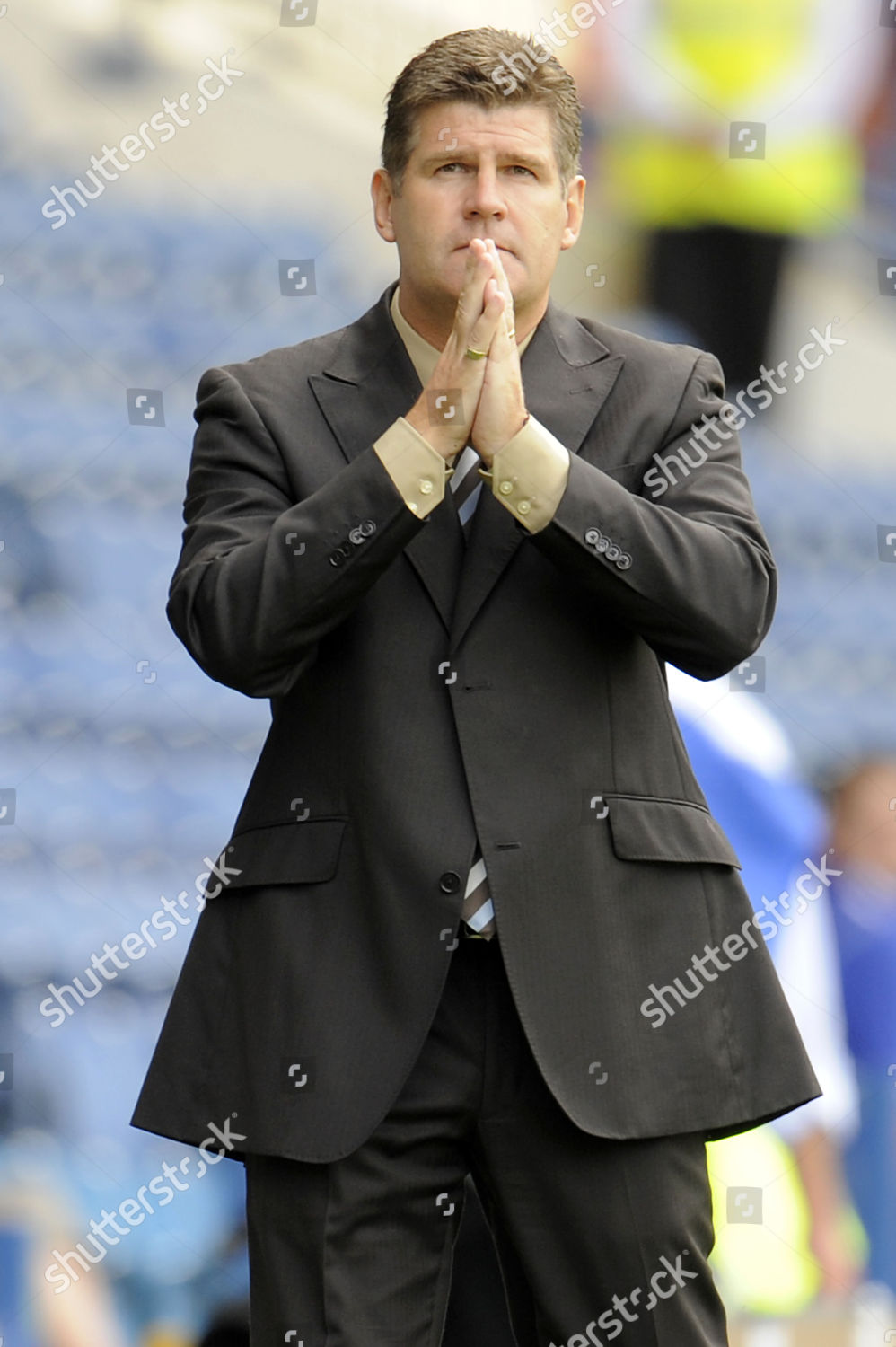 Manager Brian Laws Sheffield Wednesday Looks Editorial Stock Photo ...