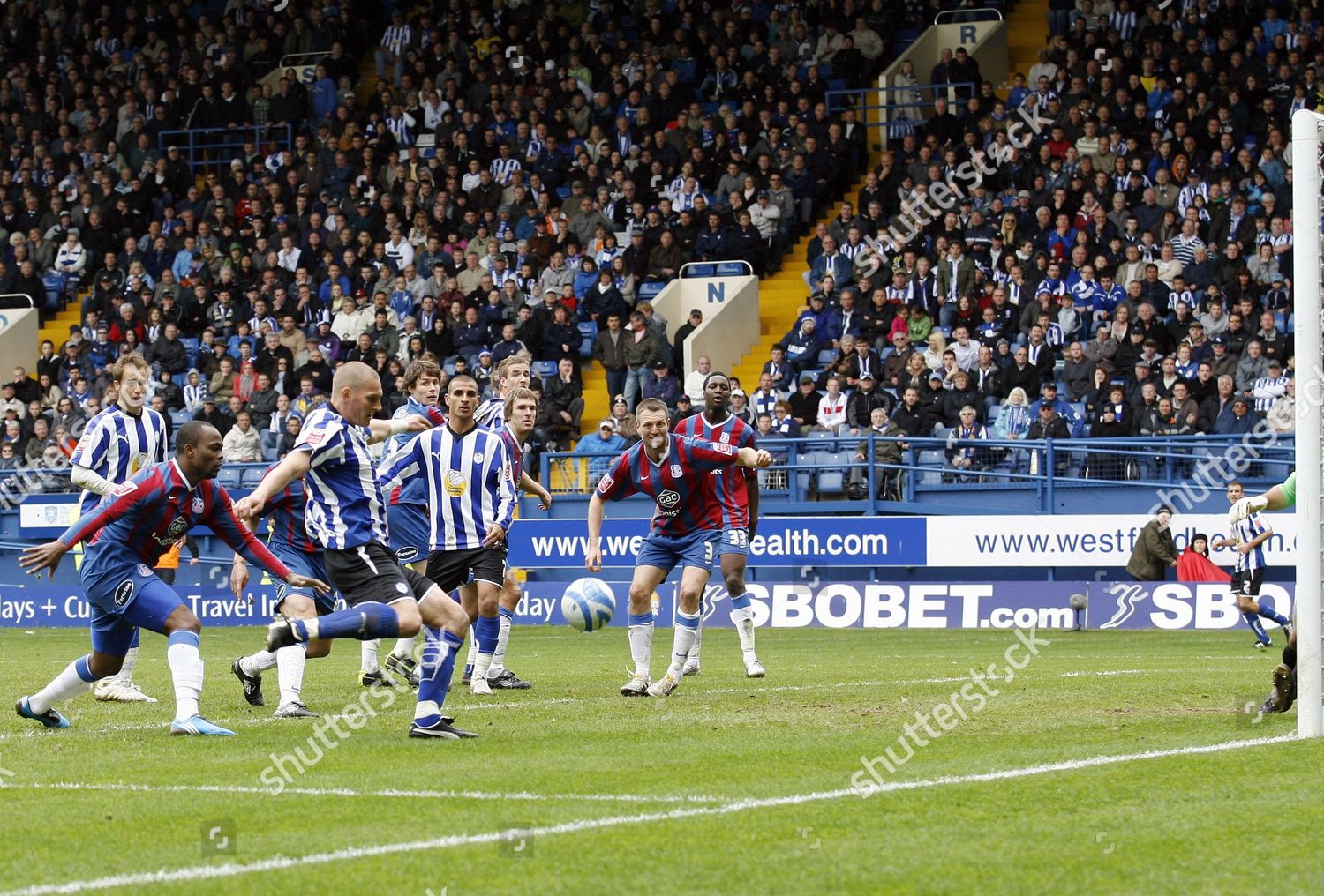 Darren Purse Sheffield Wednesday Scores His Editorial Stock Photo ...