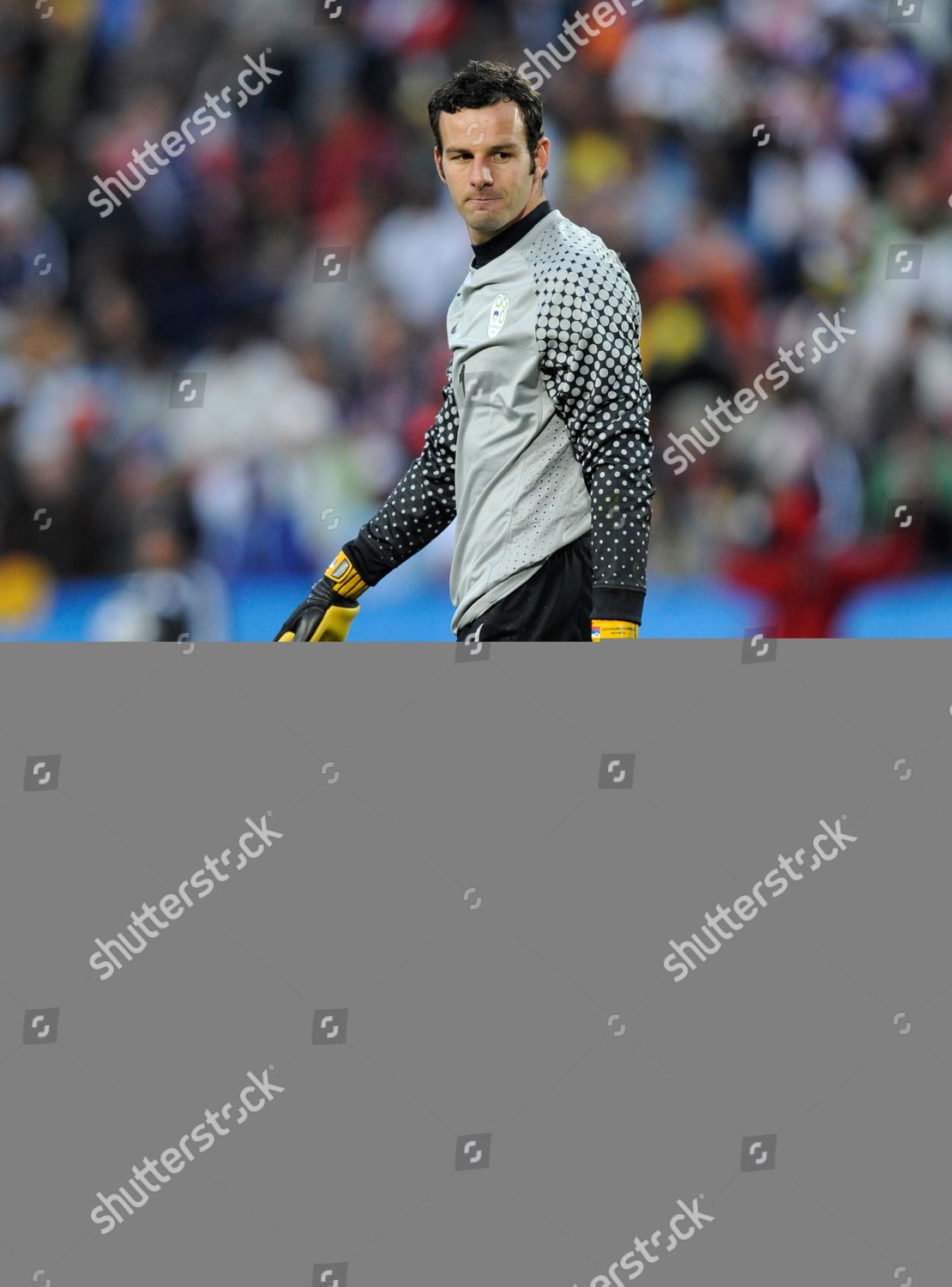 Goalkeeper Samir Handanovic Slovenia South Africa Editorial Stock Photo ...