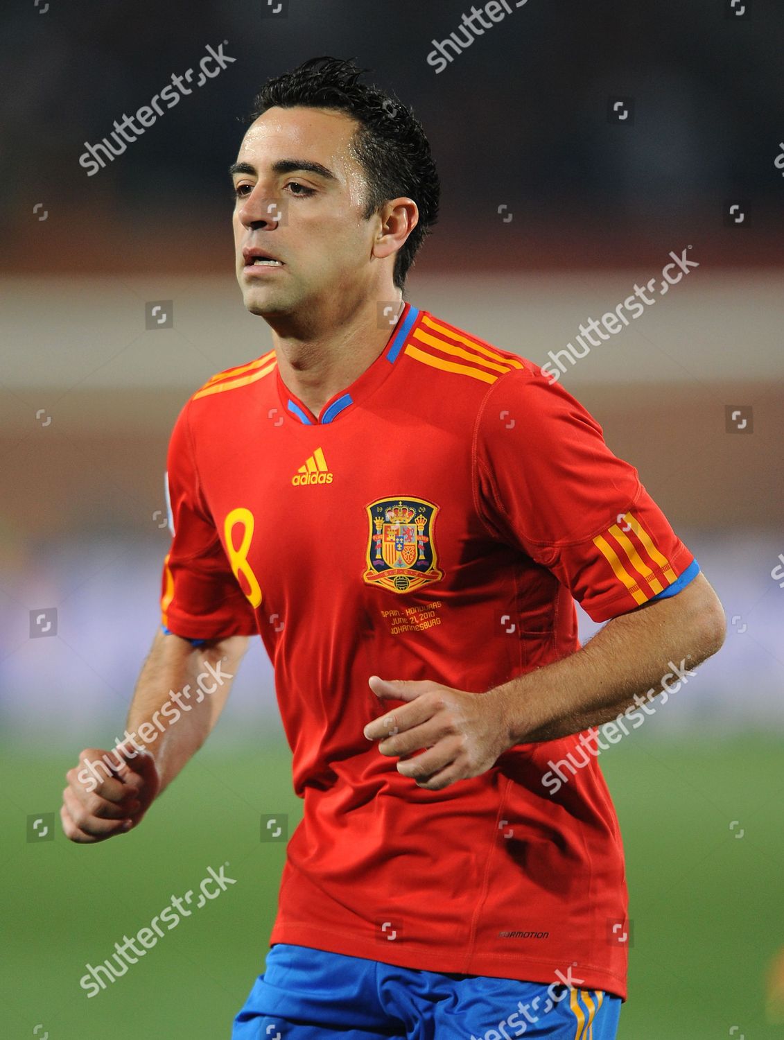 Xavi Spain South Africa Johannesburg Editorial Stock Photo - Stock ...