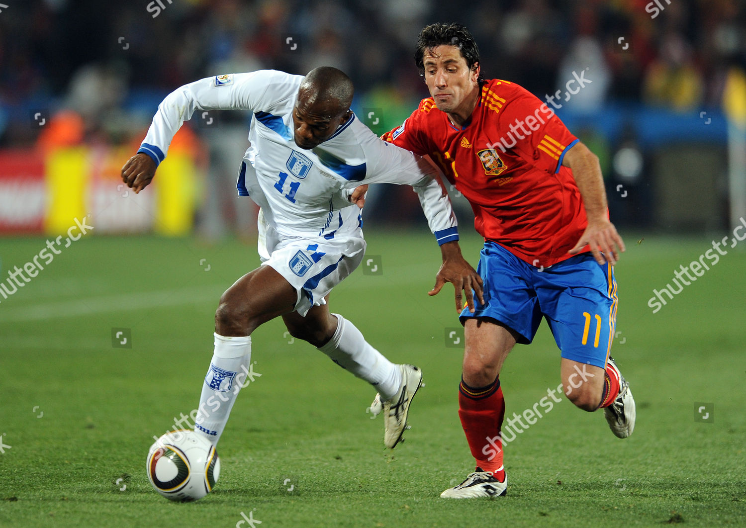 Joan Capdevila Spain David Suazo Honduras Editorial Stock Photo - Stock ...