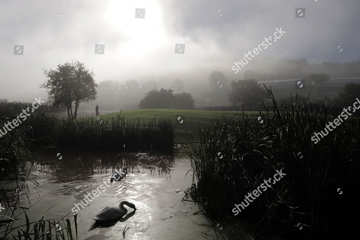 Sunshine Mist On Final Morning European Editorial Stock Photo - Stock ...