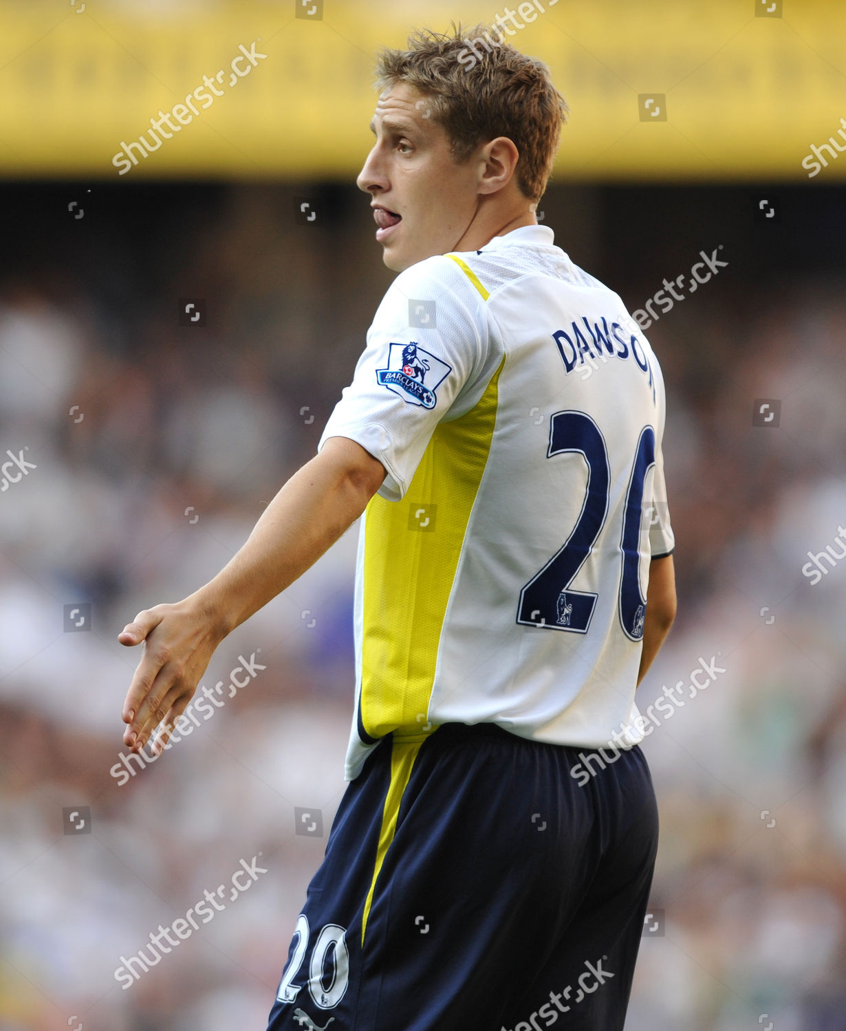 Michael Dawson Tottenham Hotspur Makes Return Editorial Stock Photo ...