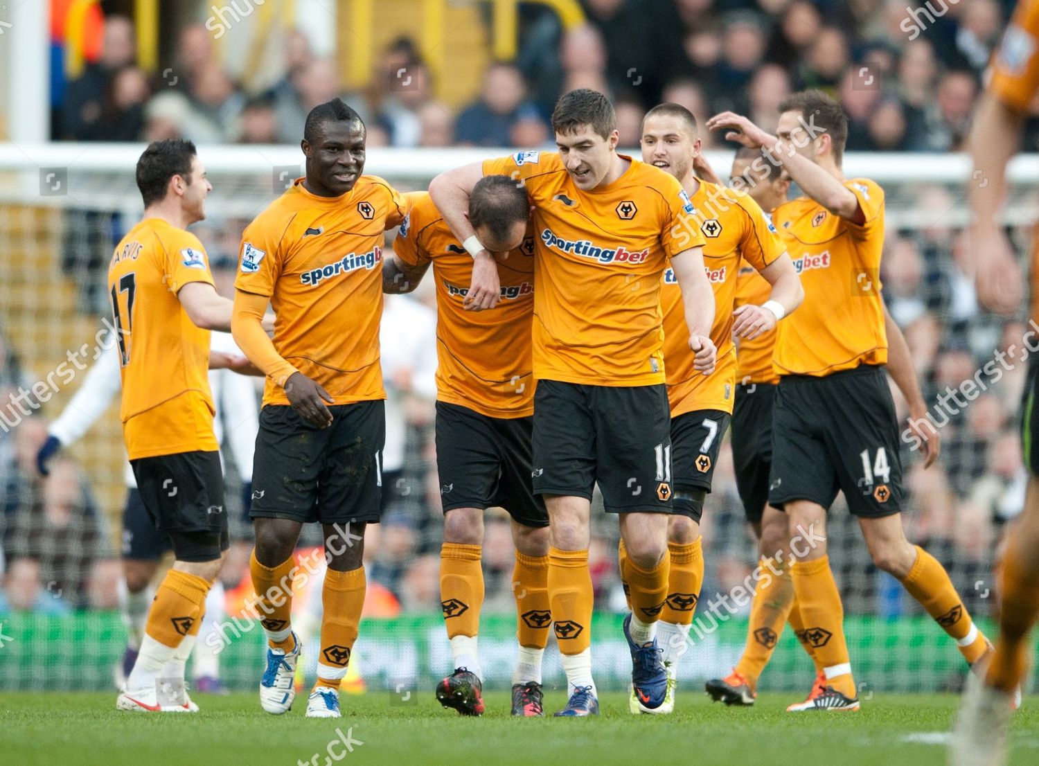Steven Fletcher Wolverhampton Wanderers Celebrates Opening Editorial ...