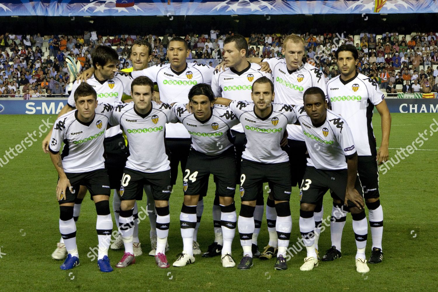 Valencia Team Group Editorial Stock Photo - Stock Image | Shutterstock