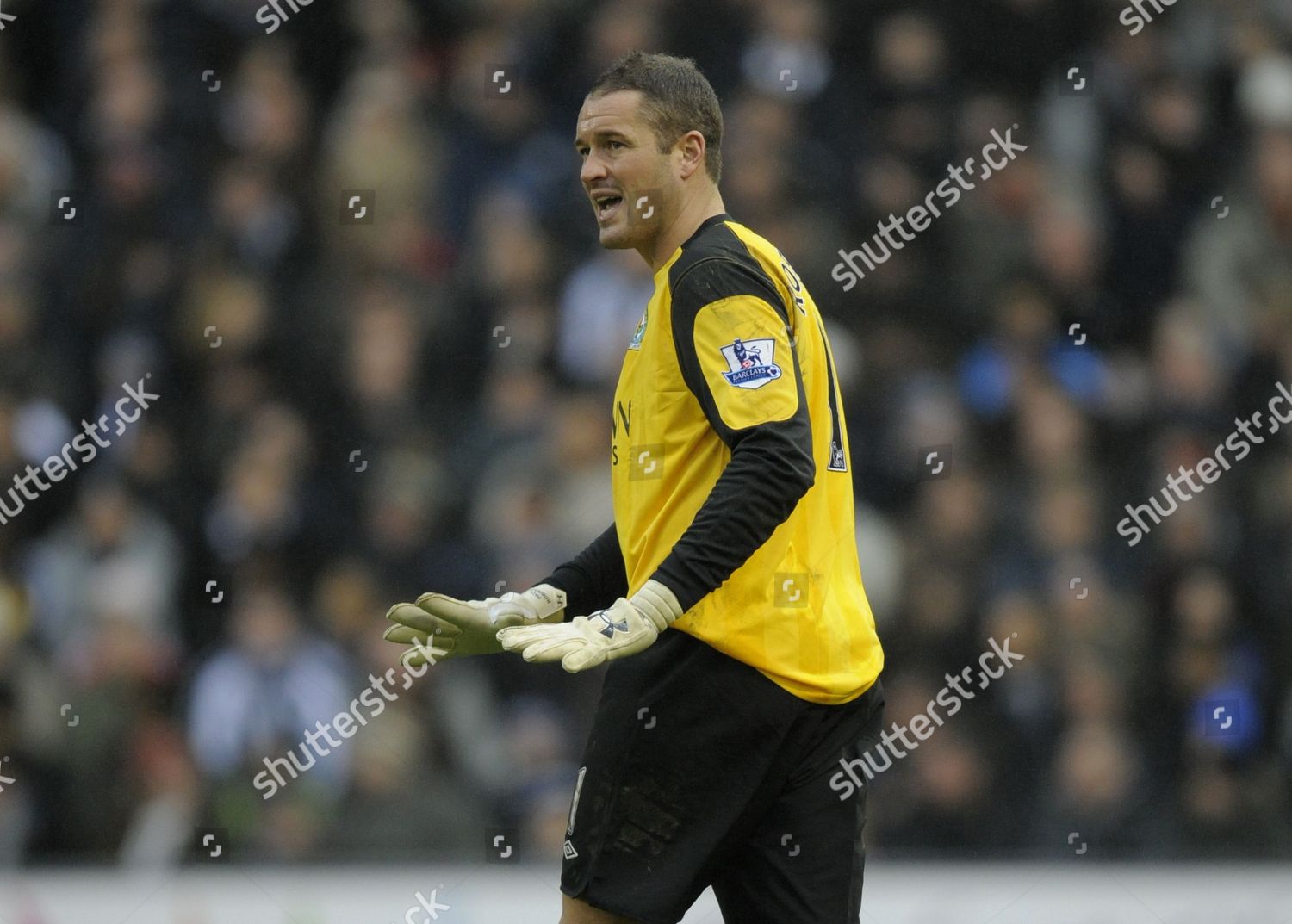 Blackburn Rovers Goalkeeper Paul Robinson Robinson Editorial Stock ...