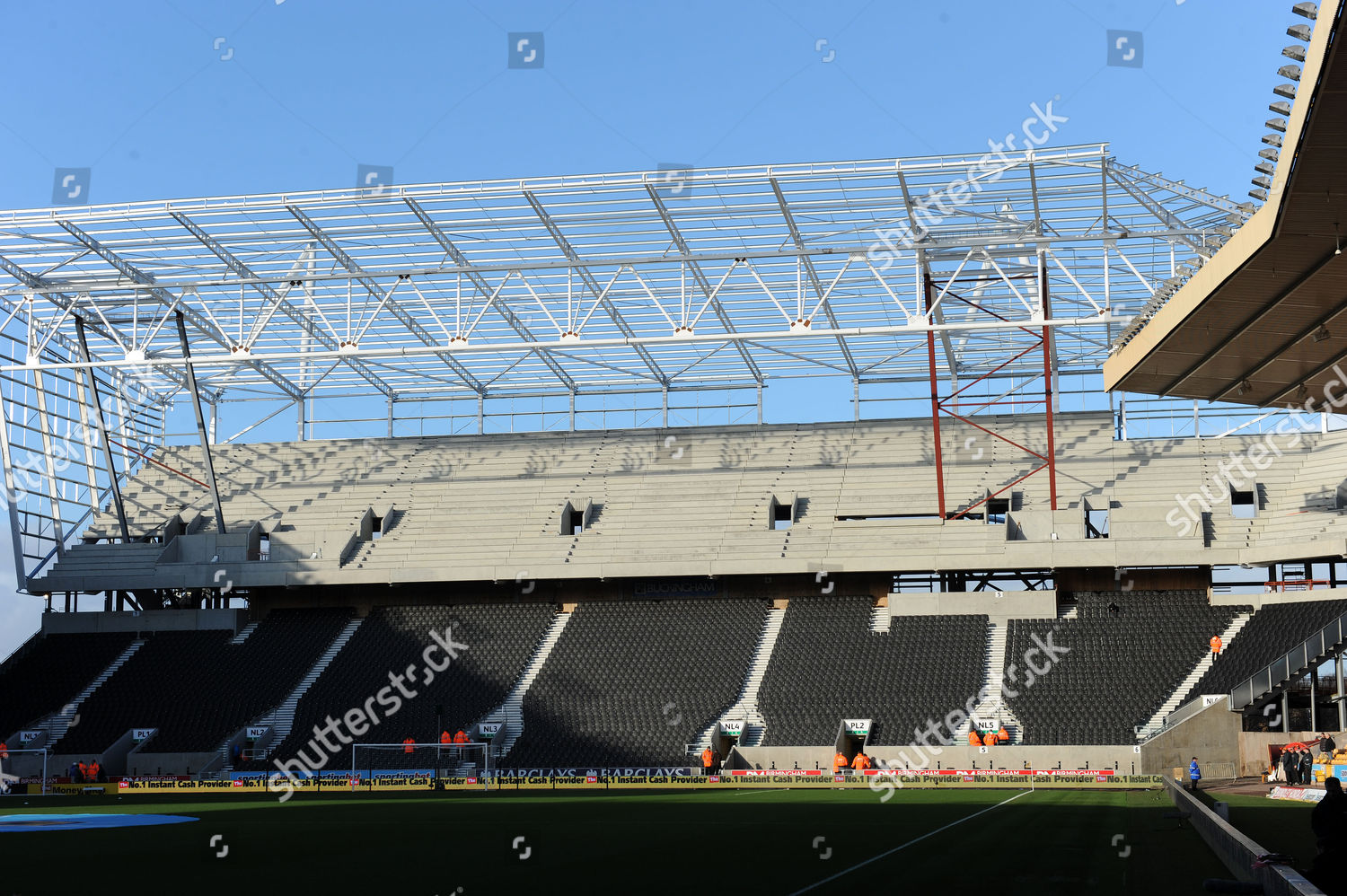Work On New Stand Molineux Stadium Editorial Stock Photo - Stock Image ...