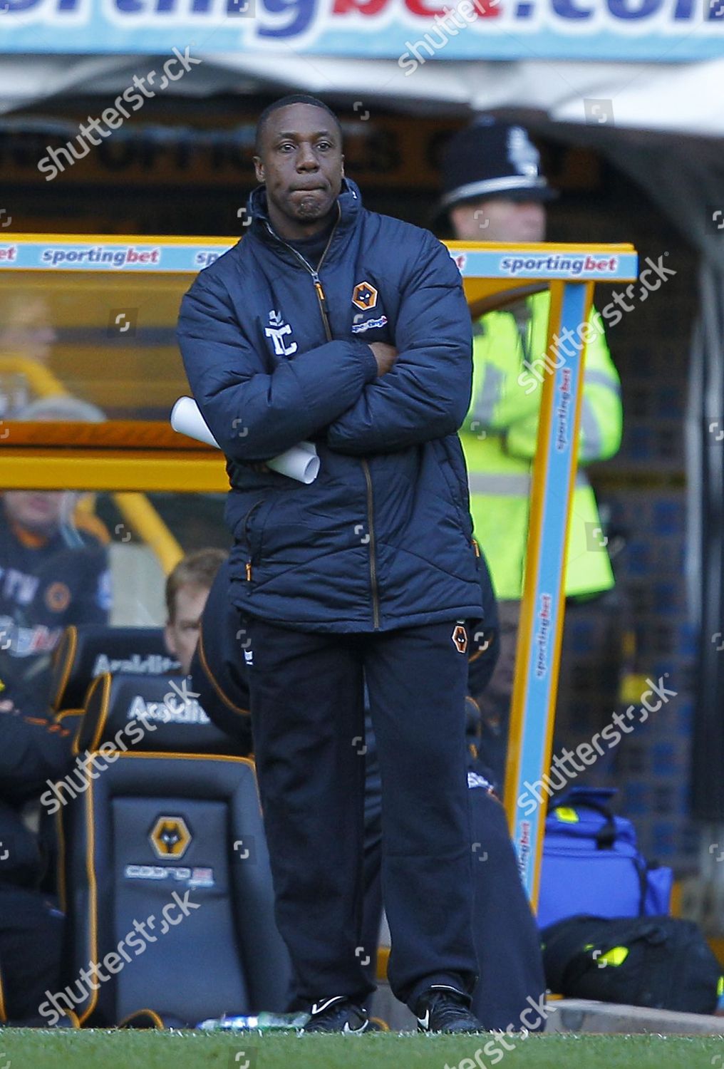 Wolverhampton Wanderers Manager Terry Connor Shows Editorial Stock ...