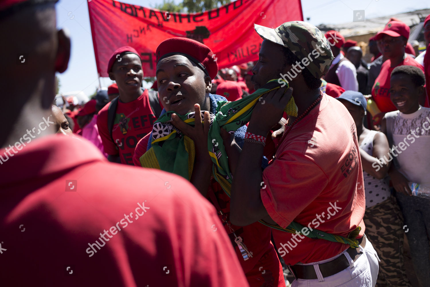 ECONOMIC FREEDOM FIGHTERS EFF PARTY MEMBERS Editorial Stock Photo ...