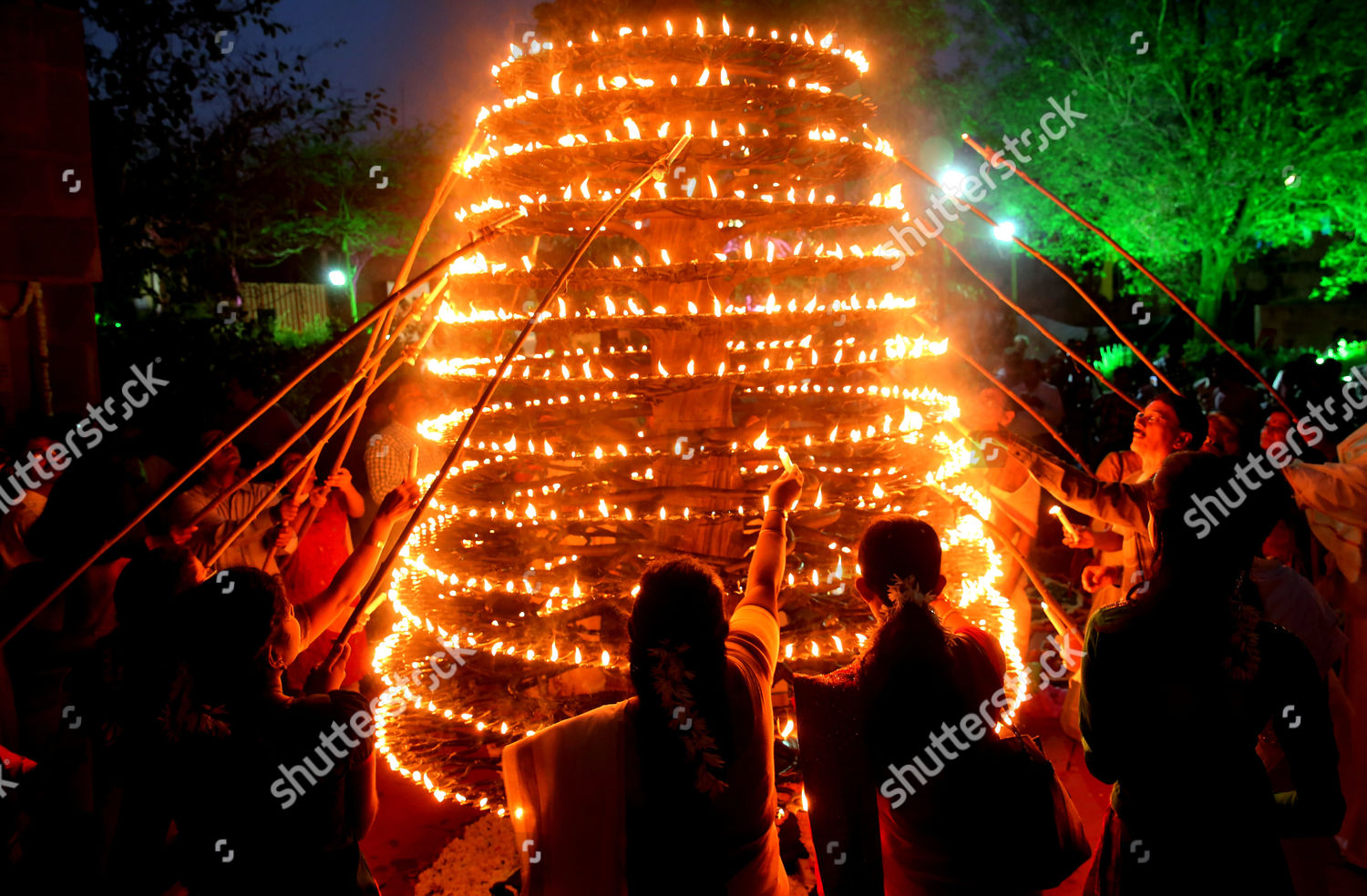 Indian People Light Traditional Lamp Kerala Editorial Stock Photo ...
