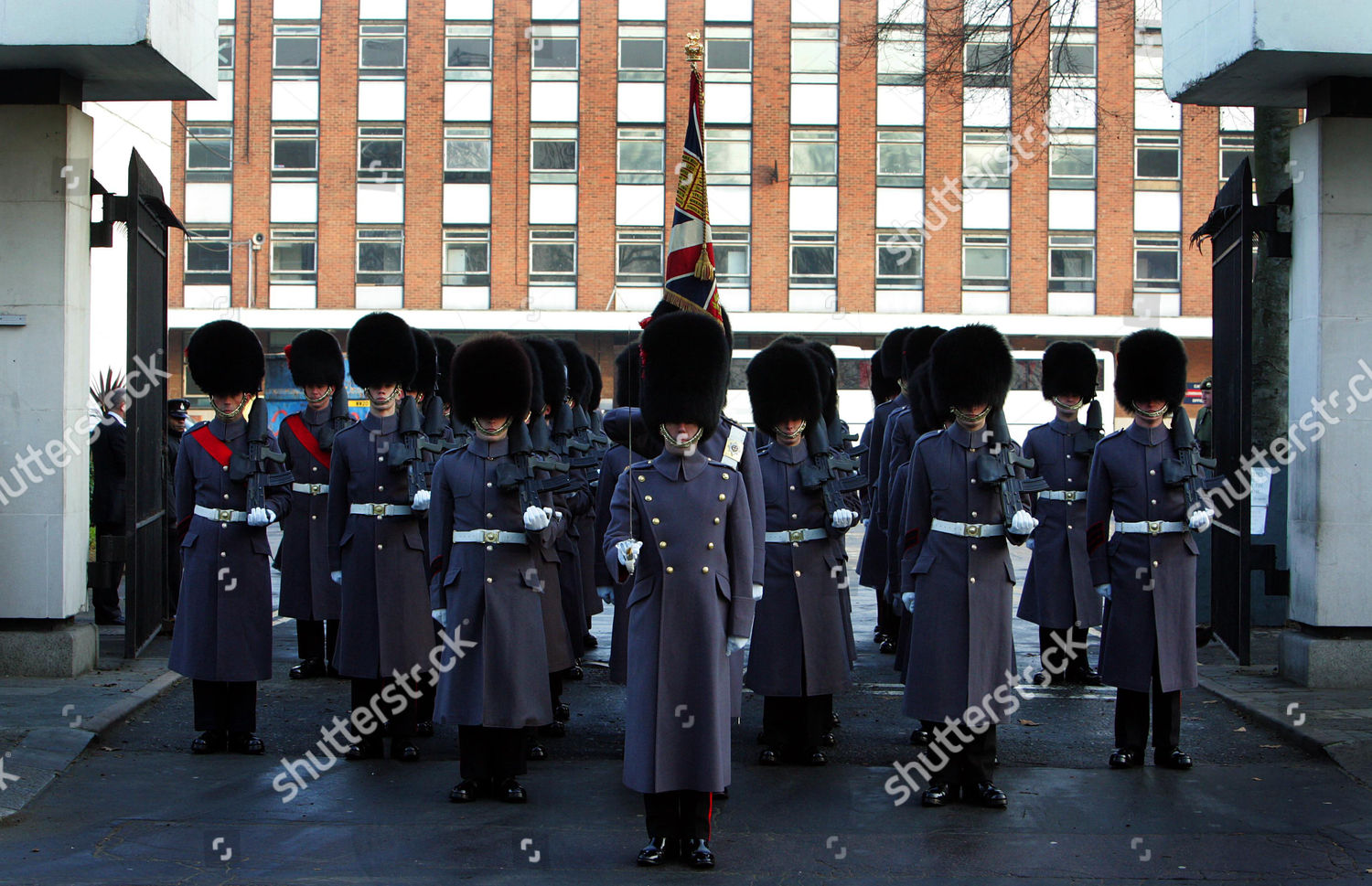 Number Seven Company Coldstream Guards Hold Editorial Stock Photo ...