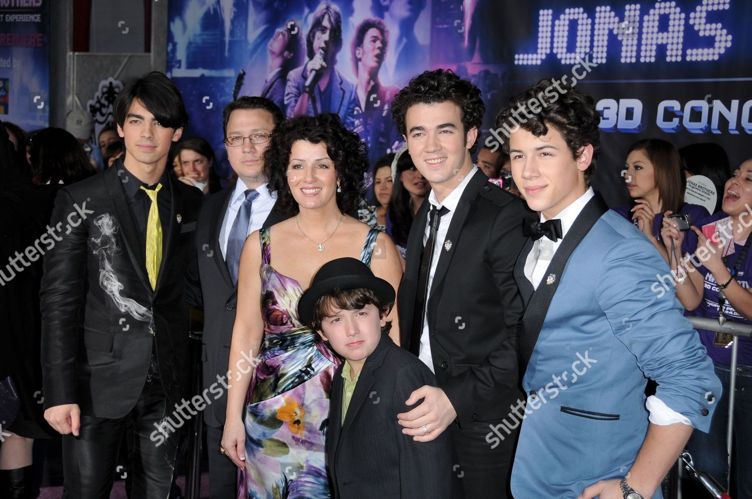 Jonas Brothers Joe Jonas Dad Kevin Editorial Stock Photo - Stock Image ...