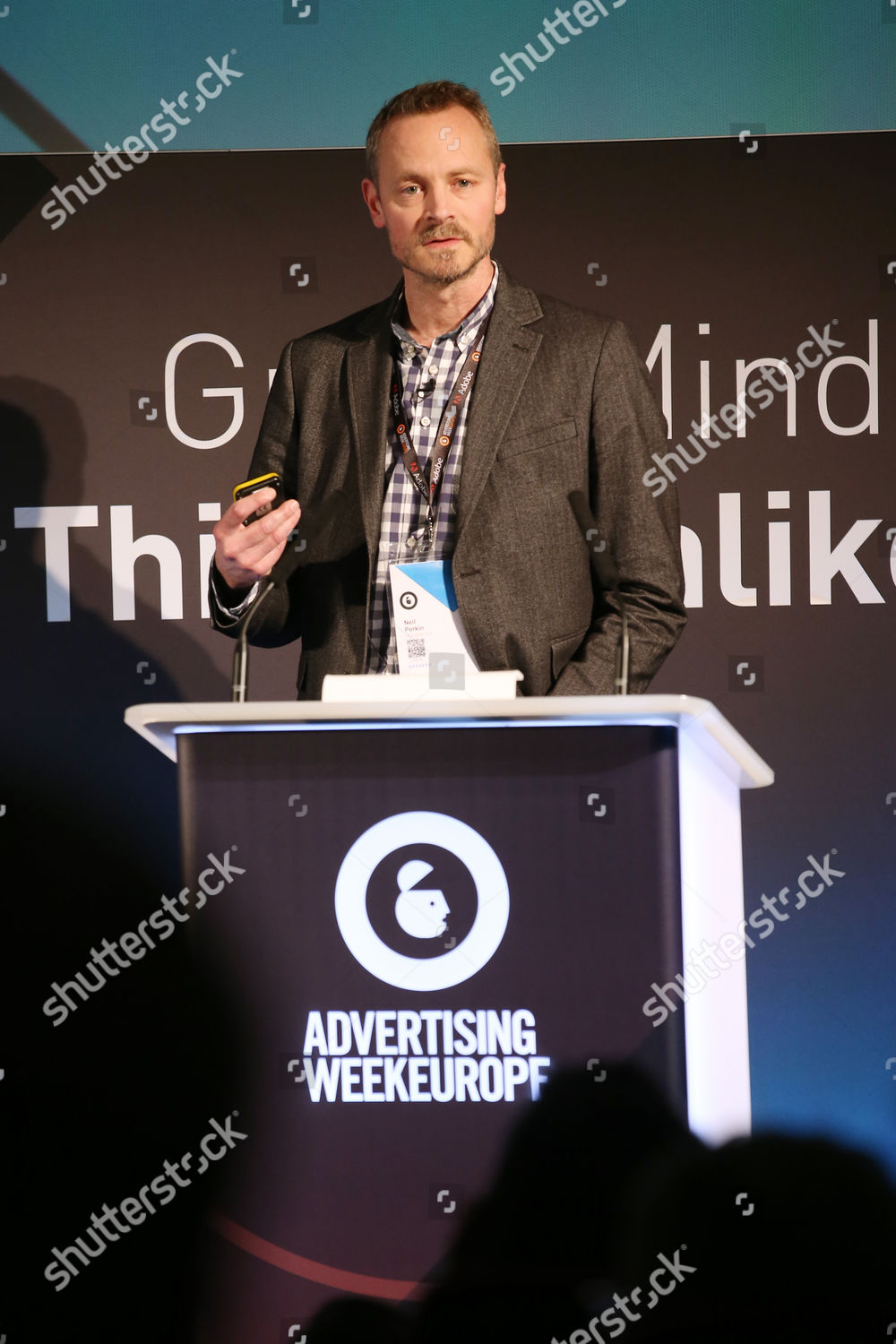 Neil Perkin Founder Only Dead Fish Editorial Stock Photo - Stock Image ...