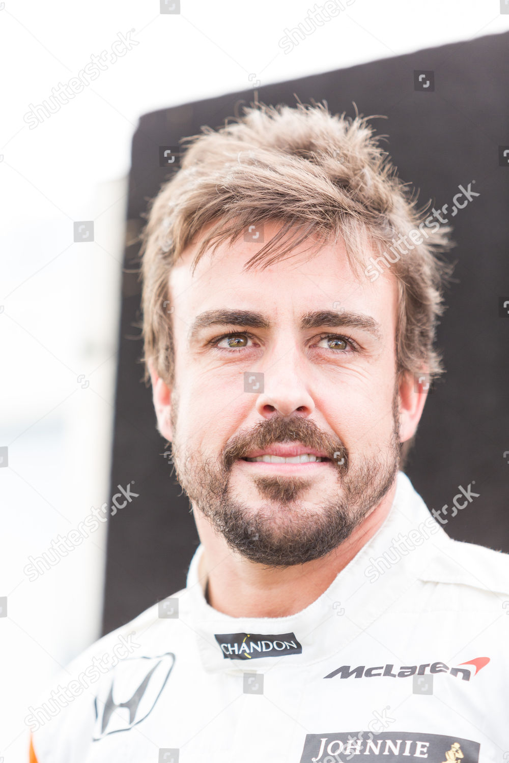 Fernando Alonso Spain Driving Mclaren Honda Editorial Stock Photo ...
