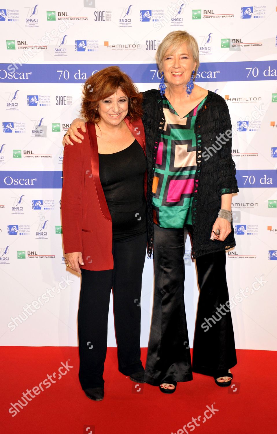 Laura Delli Colli Piera De Tassis Editorial Stock Photo - Stock Image ...