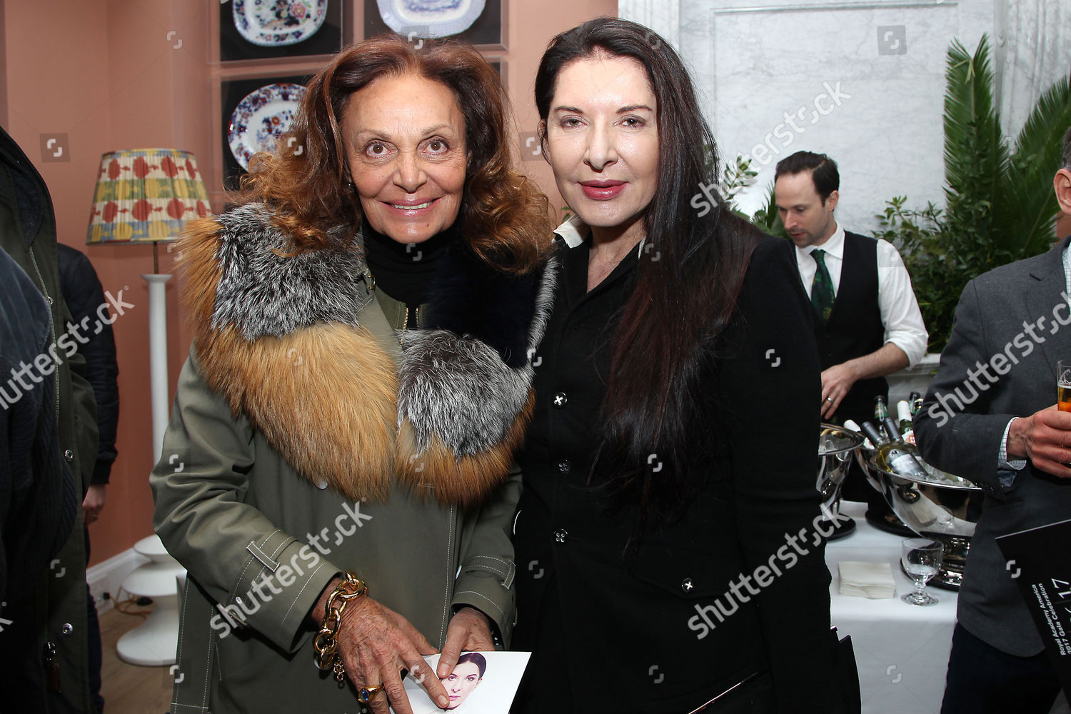 Diane Von Furstenberg Marina Abramovic Editorial Stock Photo - Stock ...