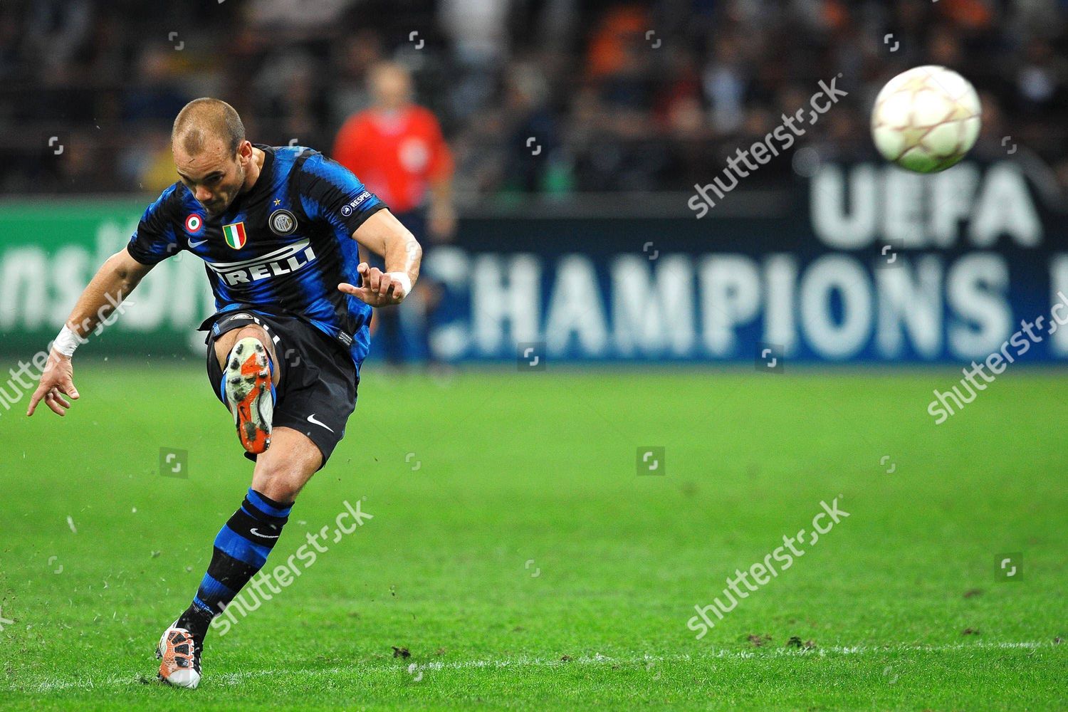 Wesley Sneijder Inter Milan Italy Milan Editorial Stock Photo - Stock ...