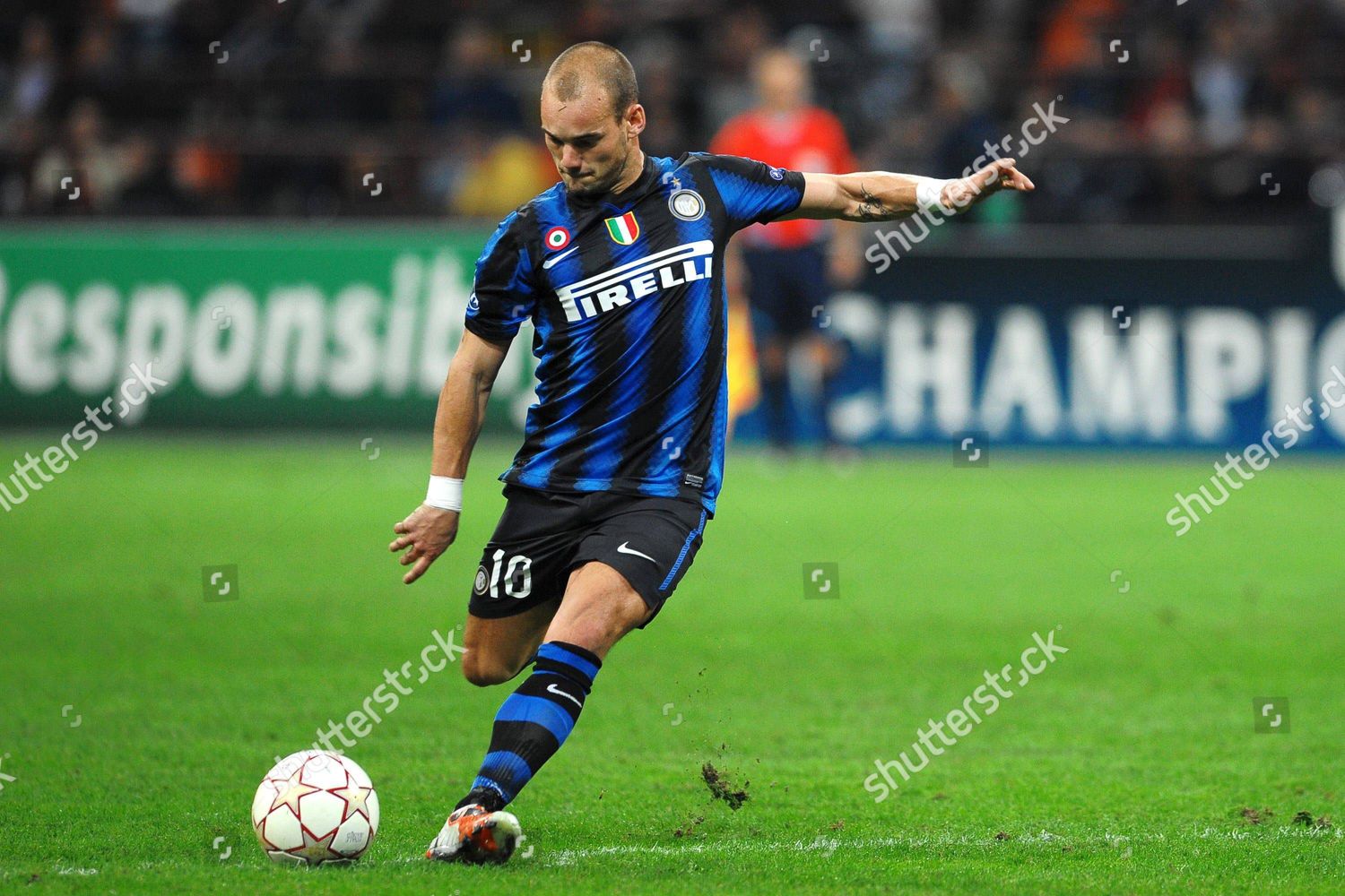 Wesley Sneijder Inter Milan Italy Milan Editorial Stock Photo - Stock ...
