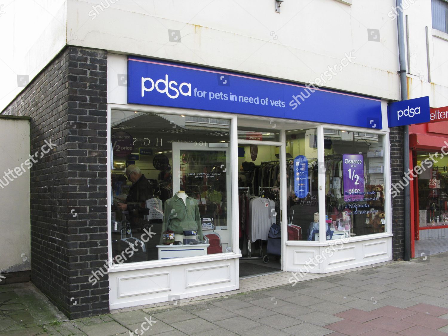 Pdsa Charity Shop Editorial Stock Photo - Stock Image | Shutterstock