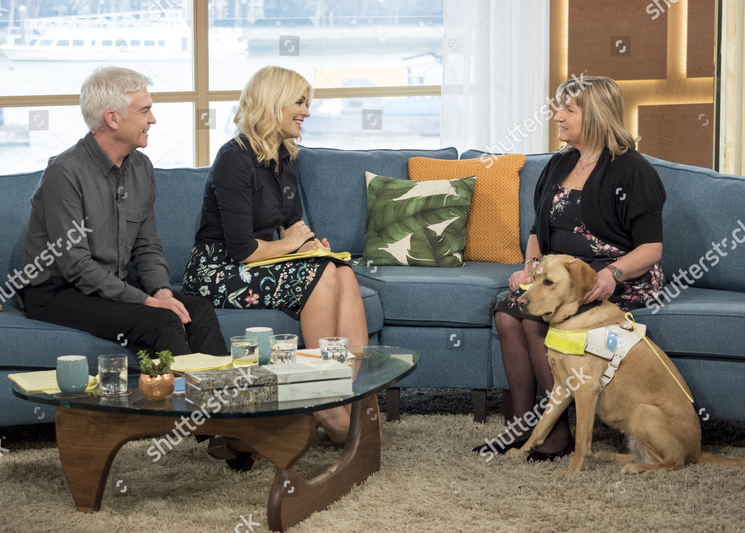 Phillip Schofield Holly Willoughby Sharon Stockman Editorial Stock ...