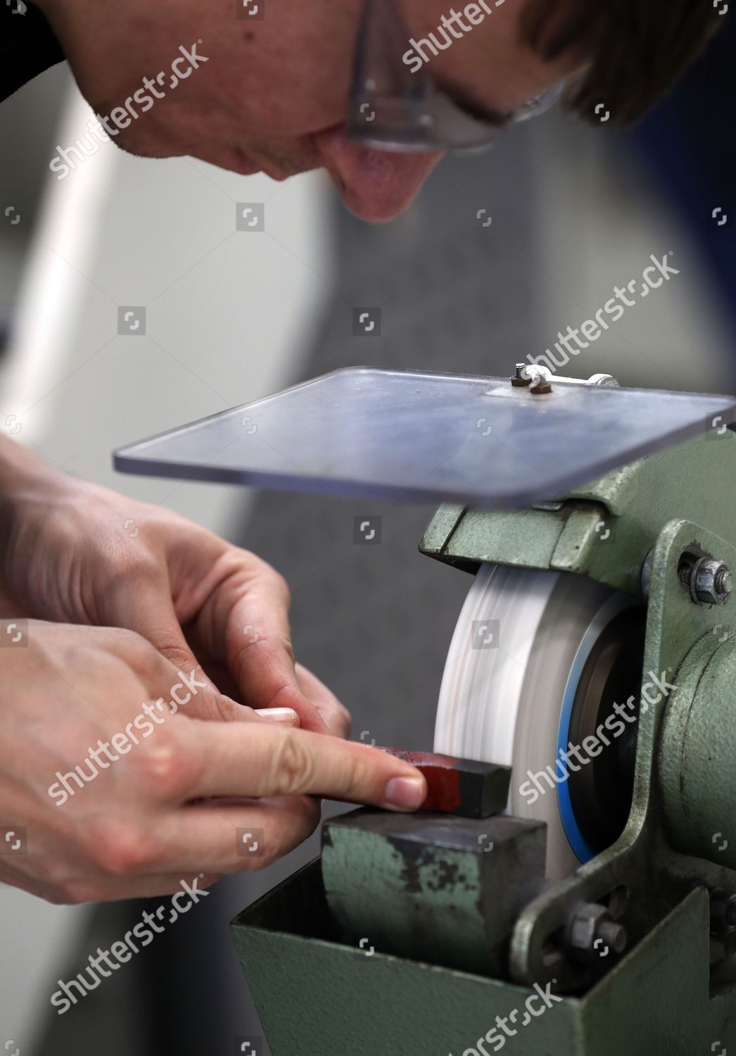 Apprentice Works On Machine Abb Formation Editorial Stock Photo - Stock ...