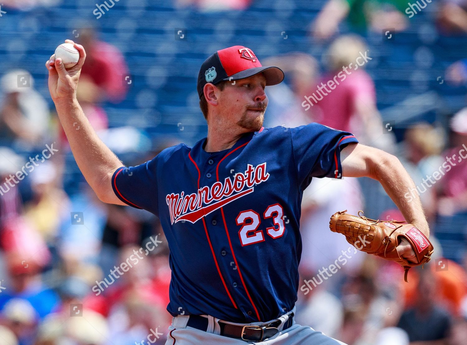 Clearwater Florida Usaminnesota Twins Relief Pitcher Editorial Stock ...