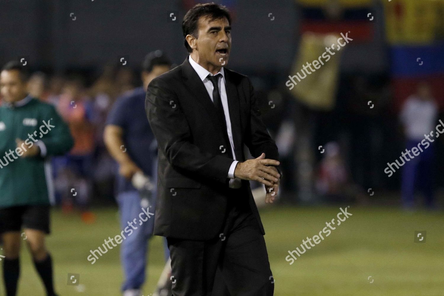 Ecuador National Soccer Team Coach Gustavo Editorial Stock Photo ...