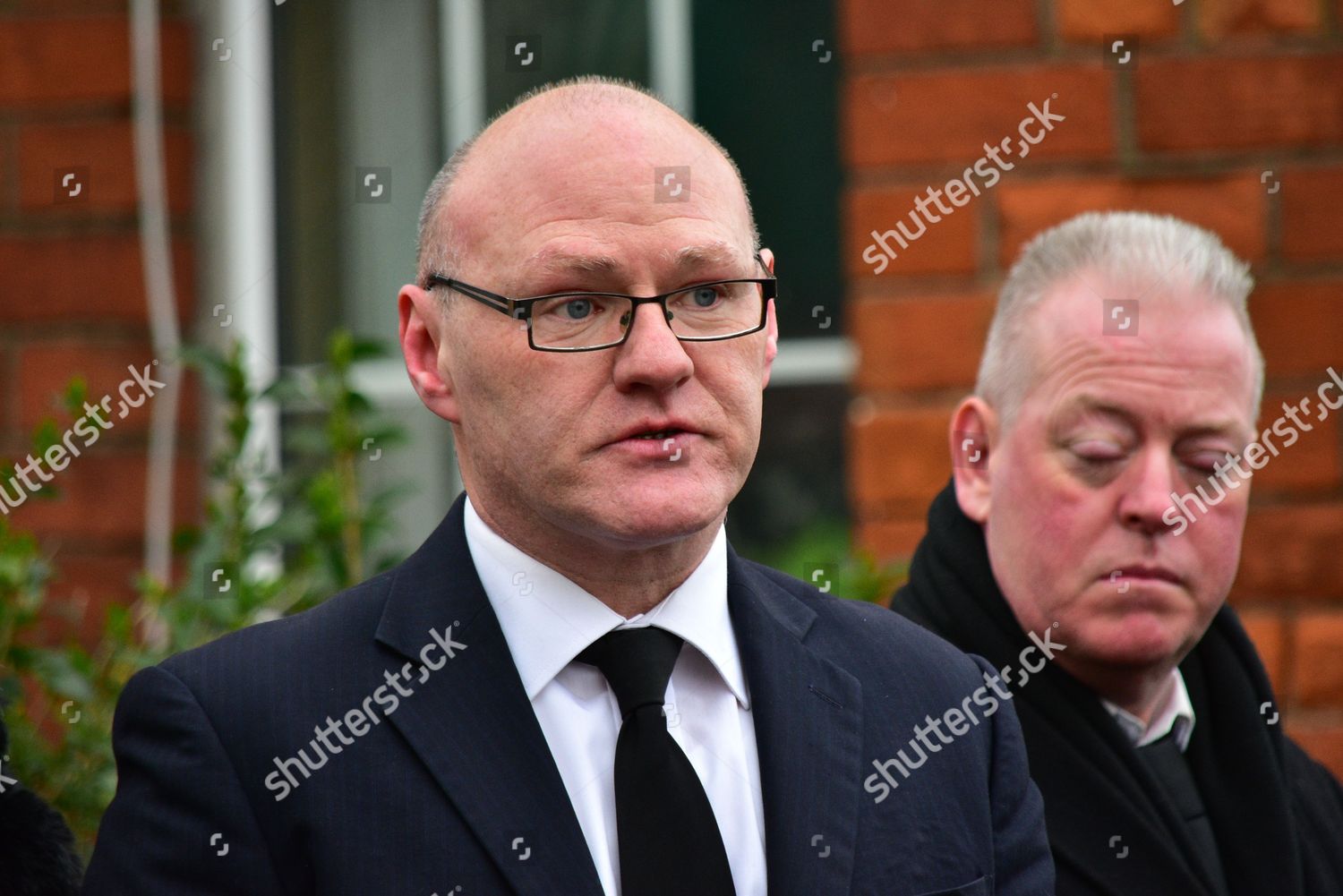 Politician Paul Maskey Attending Funeral Sinn Editorial Stock Photo ...