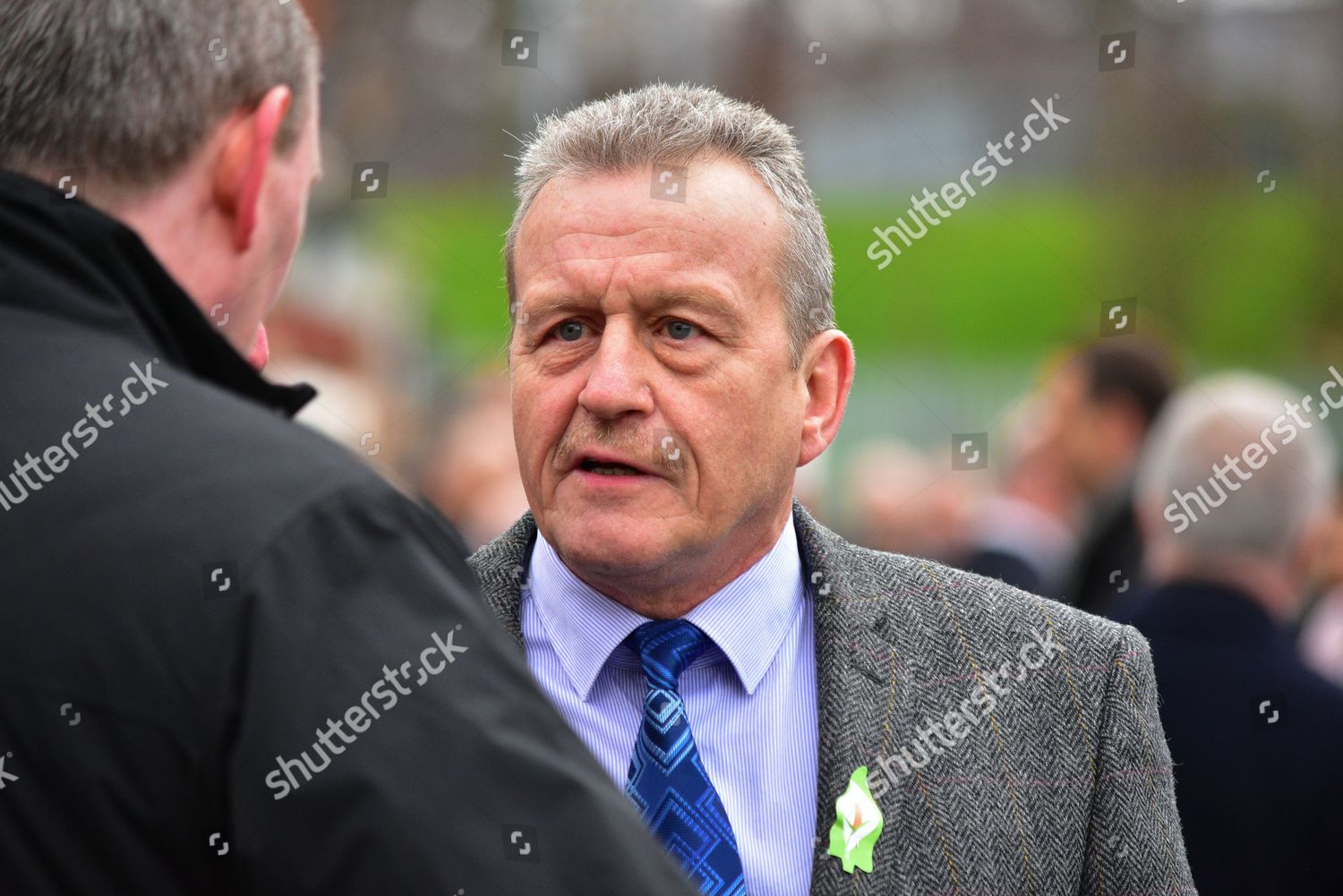 Stormont Mla Ian Milne Attending Funeral Editorial Stock Photo - Stock ...