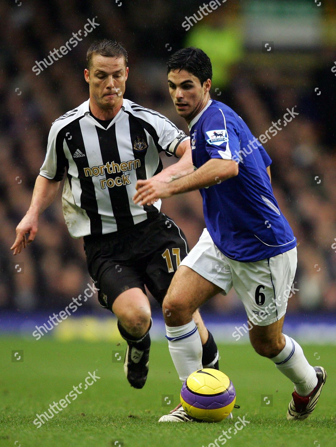 Mikel Arteta Everton Runs Away Scott Editorial Stock Photo - Stock ...