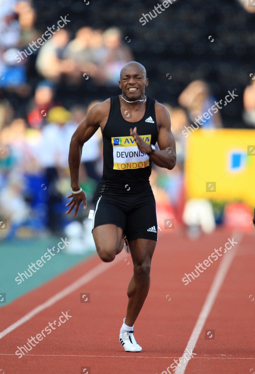 Marlon Devonish Great Britain Competing Men Editorial Stock Photo ...