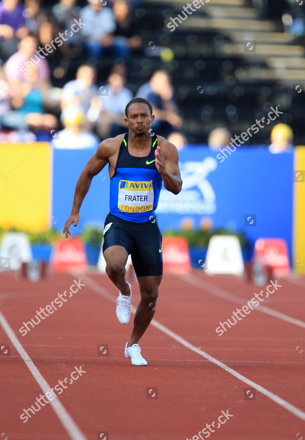 Michael Frater Jamaica Competing Men S Editorial Stock Photo - Stock ...