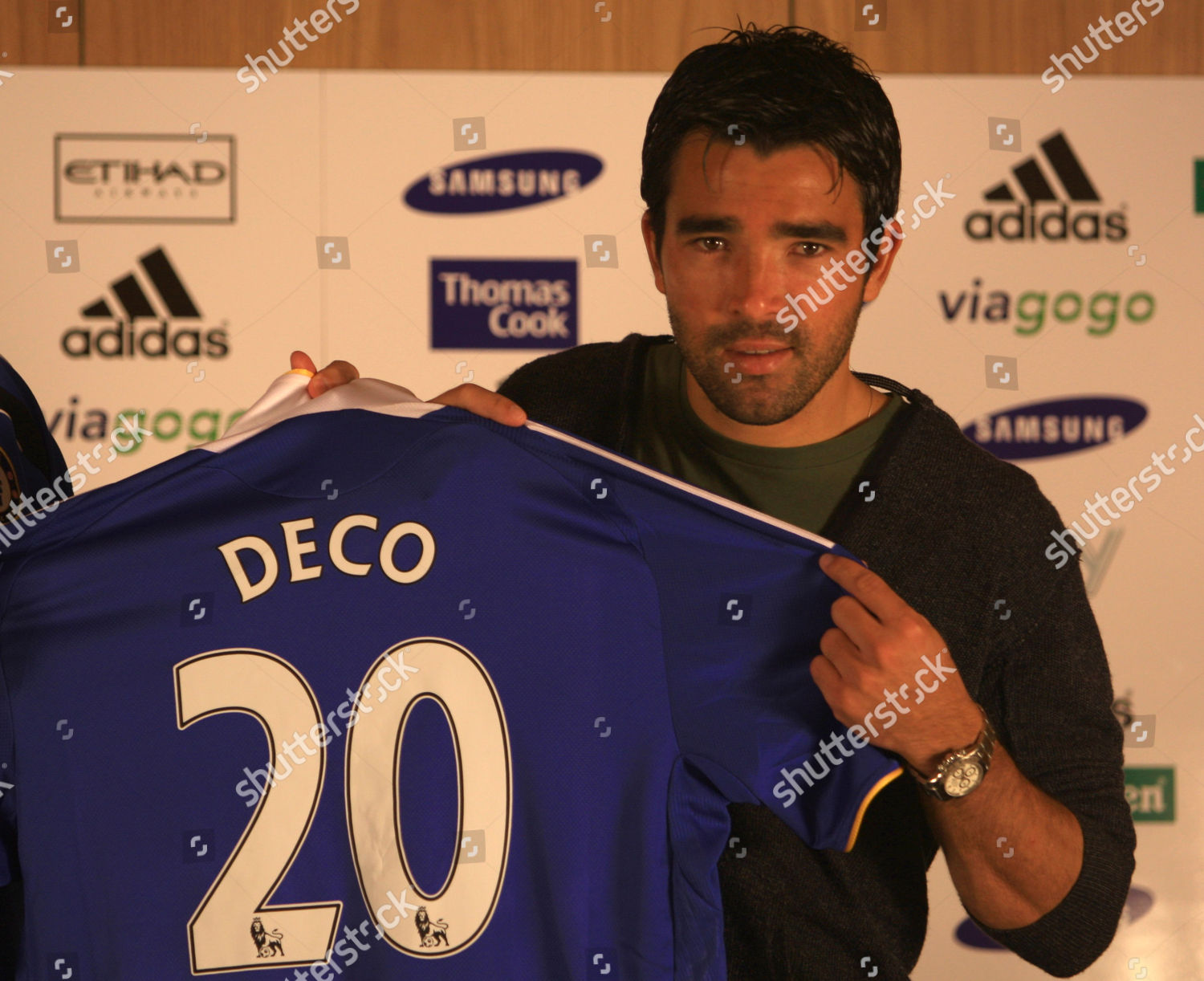 New Chelsea Player Deco Poses Photograph Editorial Stock Photo - Stock ...