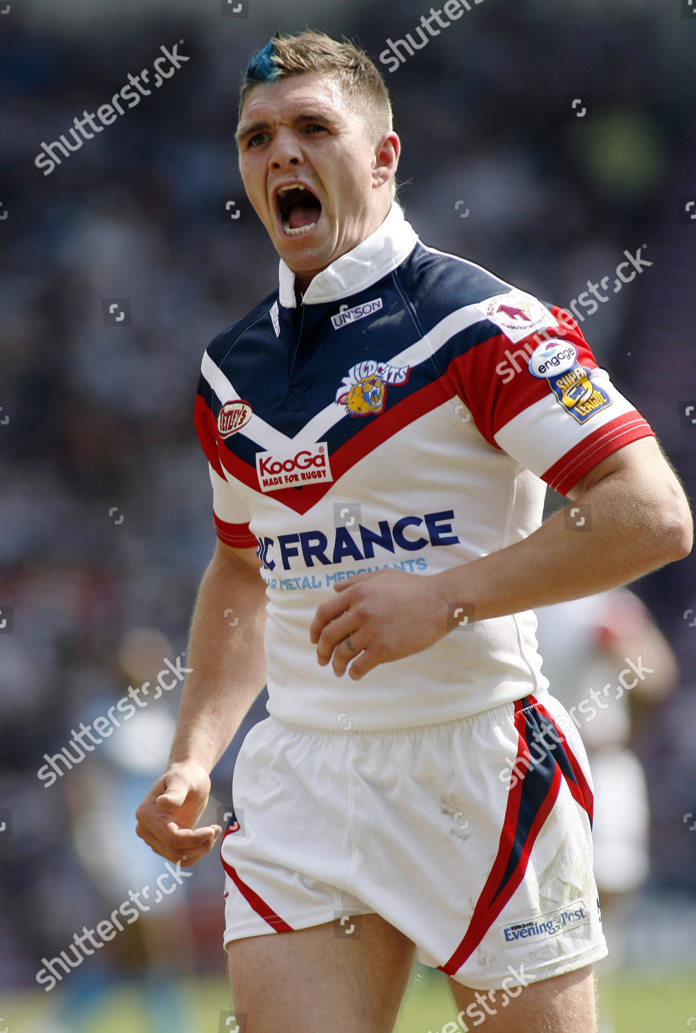 Danny Brough Wakefield Trinity Wildcats Lets Editorial Stock Photo ...