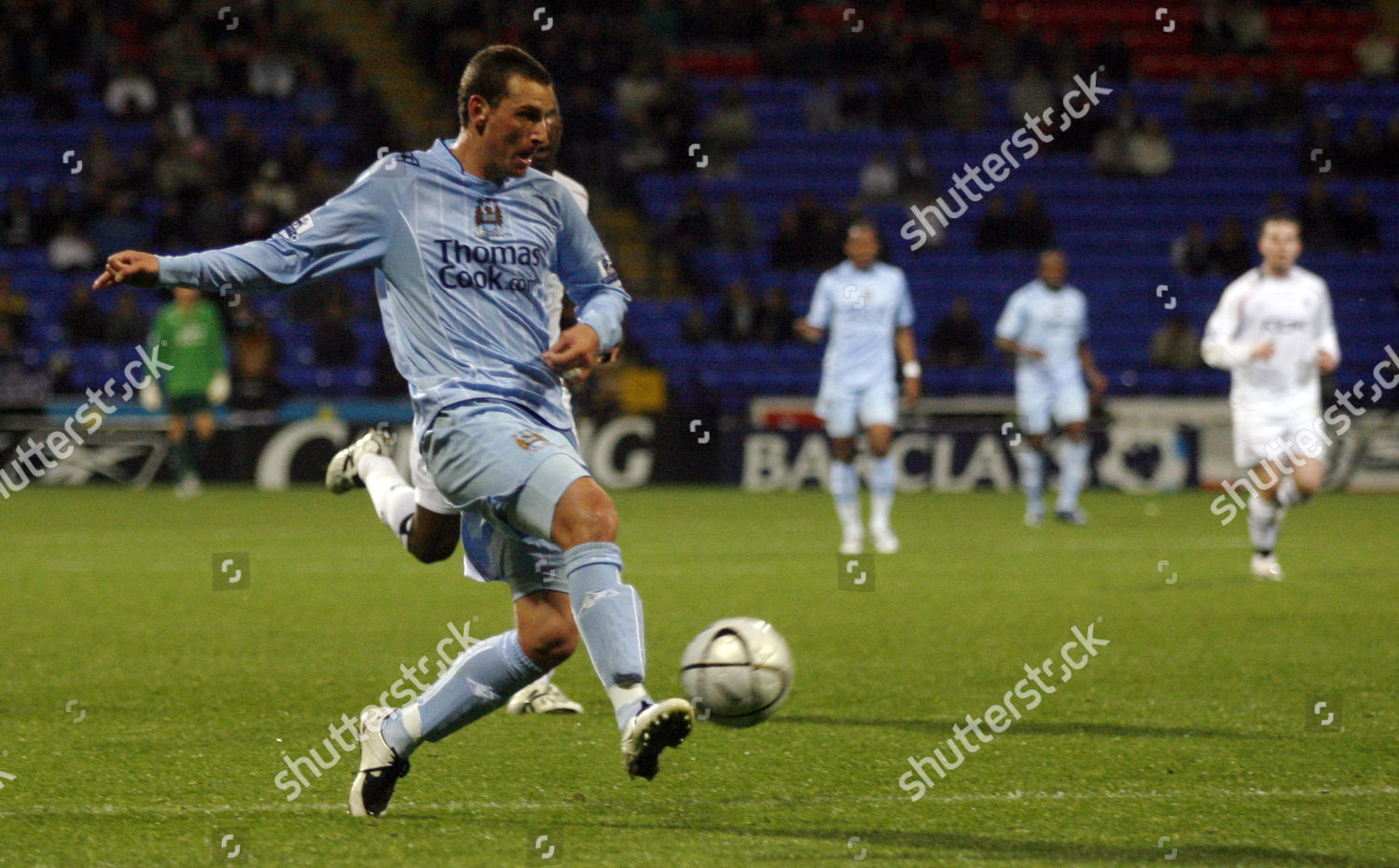 Elano Manchester City Fires Cross Win Editorial Stock Photo - Stock ...