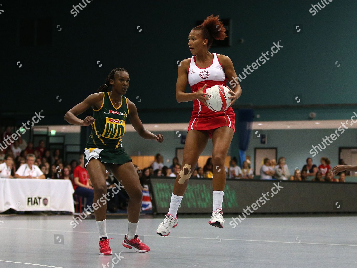 Serena Guthrie England Netball Precious Mthembu Editorial Stock Photo ...