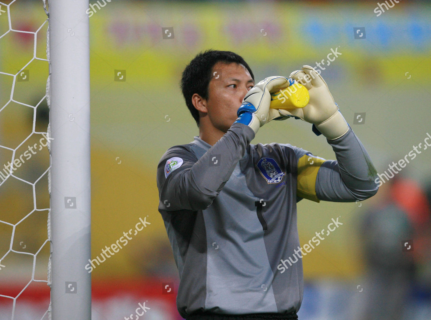 South Korea Goalkeeper Lee Woon Jae Editorial Stock Photo - Stock Image ...