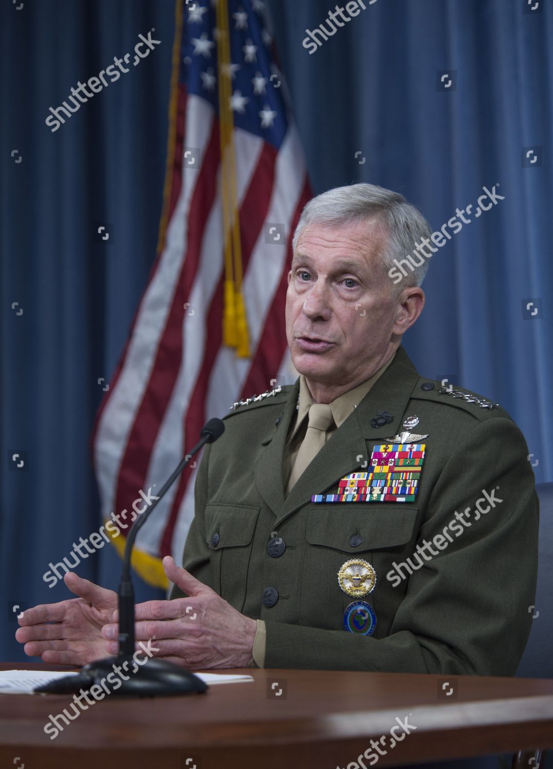 United States Marine Corps General Thomas Editorial Stock Photo - Stock ...
