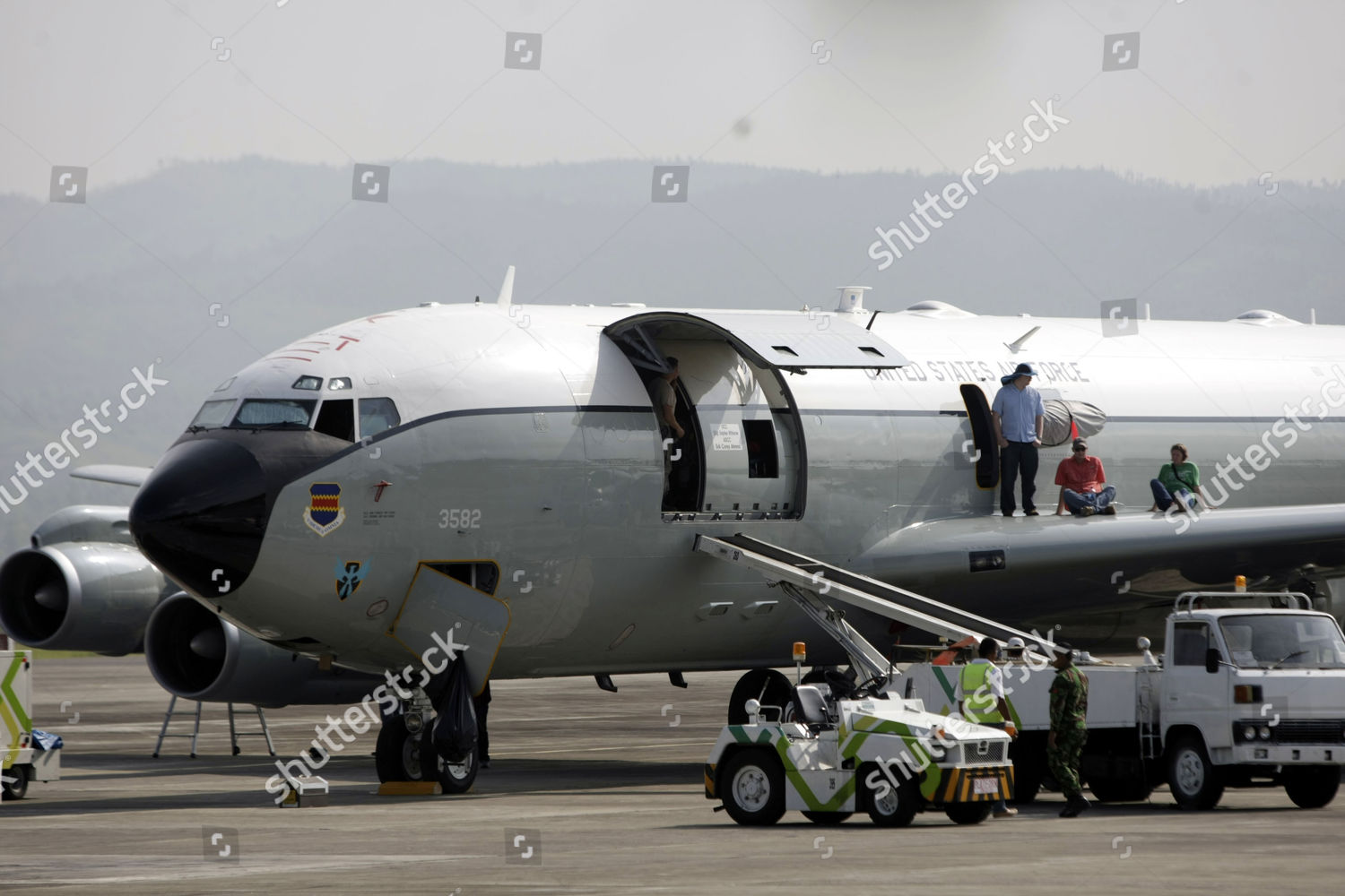 Members Us Air Force Stand On Editorial Stock Photo - Stock Image ...