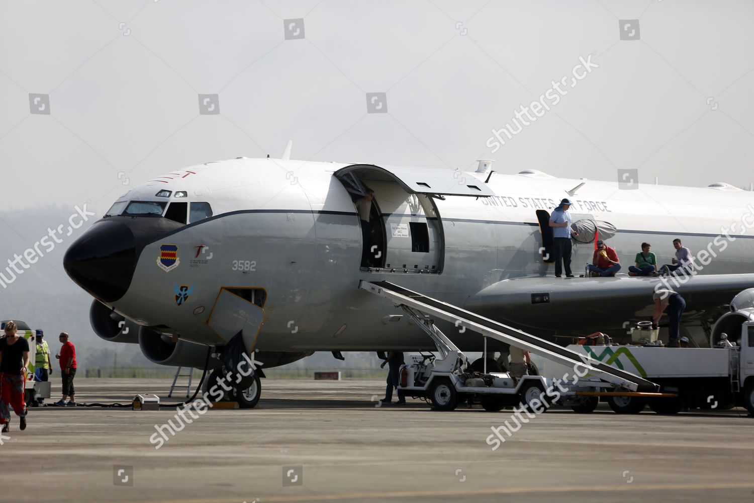 Members Us Air Force Stand On Editorial Stock Photo - Stock Image ...