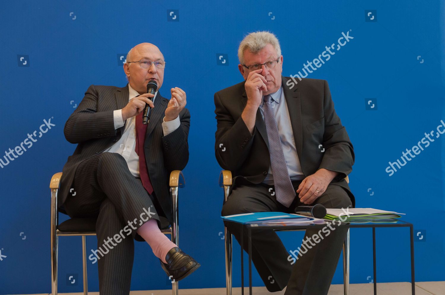 Michel Sapin Christian Eckert Editorial Stock Photo - Stock Image | Shutterstock