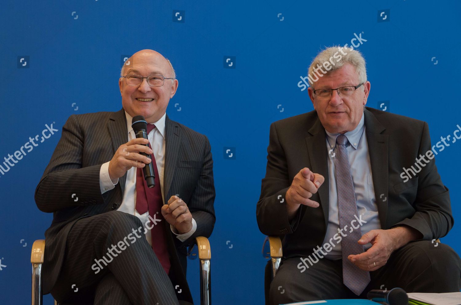 Michel Sapin Christian Eckert Editorial Stock Photo - Stock Image | Shutterstock