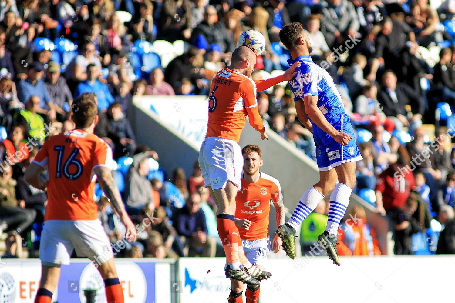 Luton Town Defender Scott Cuthbert Clears Editorial Stock Photo - Stock ...
