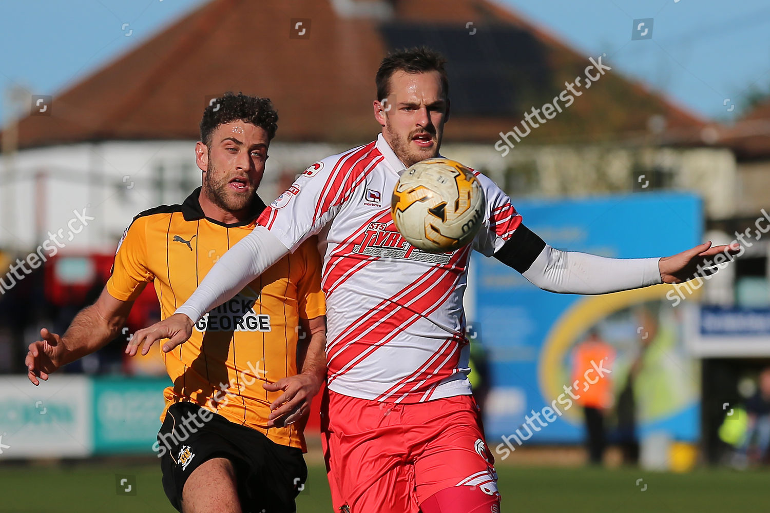 Luke Wilkinson Stevenage Ben Williamson Cambridge Editorial Stock Photo ...