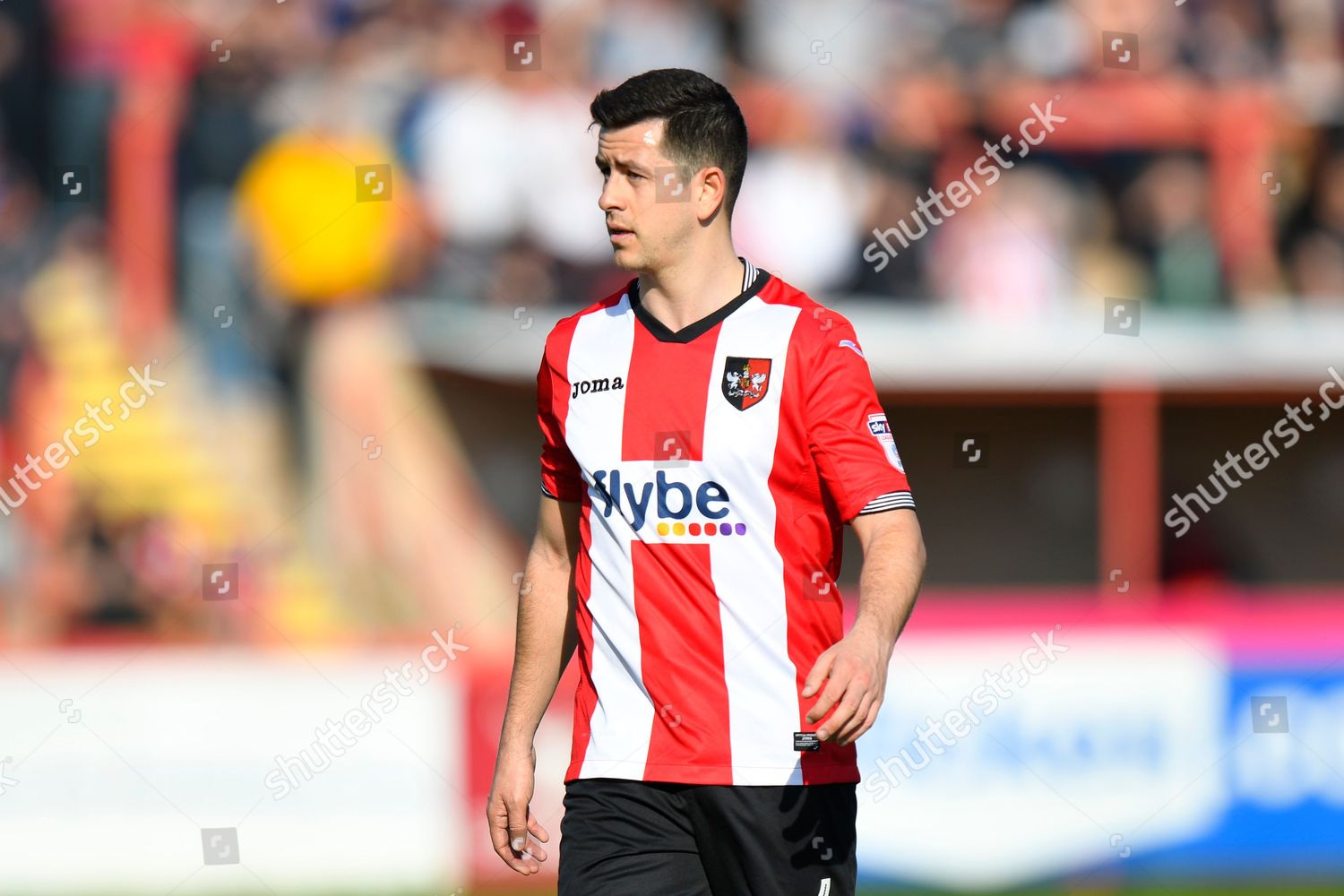 Lloyd James 4 Exeter City During Editorial Stock Photo - Stock Image ...