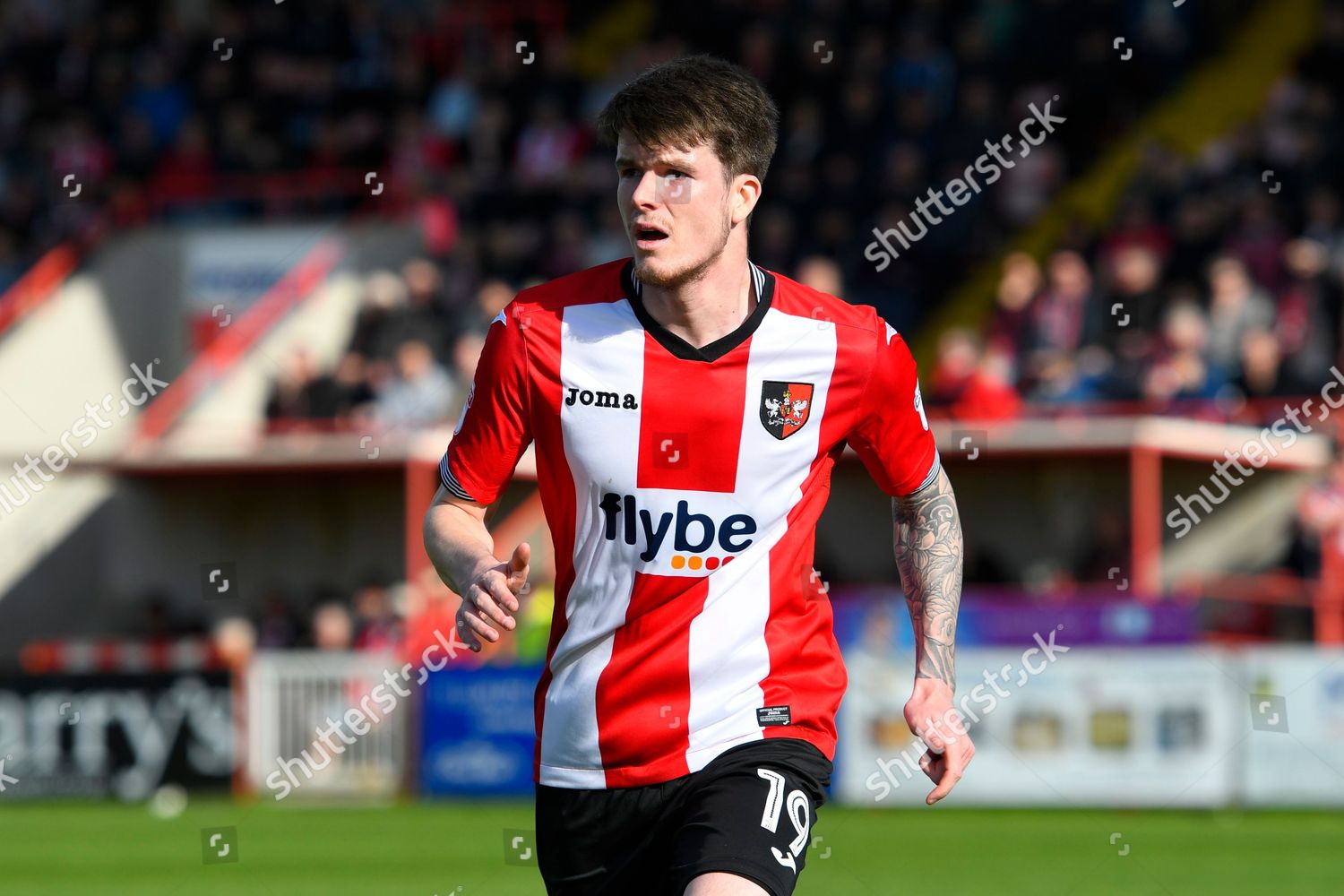 Liam Mcalinden 19 Exeter City During Editorial Stock Photo - Stock ...