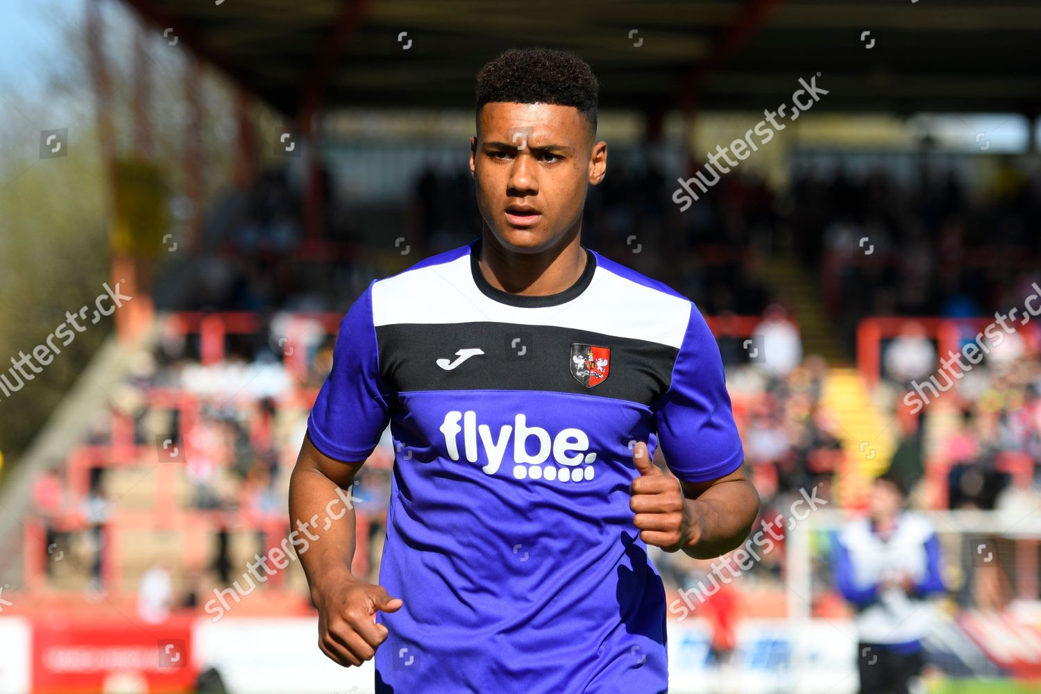 Ollie Watkins 14 Exeter City Warming Editorial Stock Photo - Stock ...
